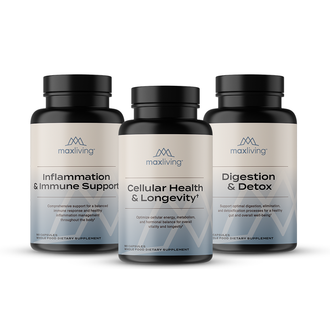 The Foundational 3 Bundle – MaxLiving Store