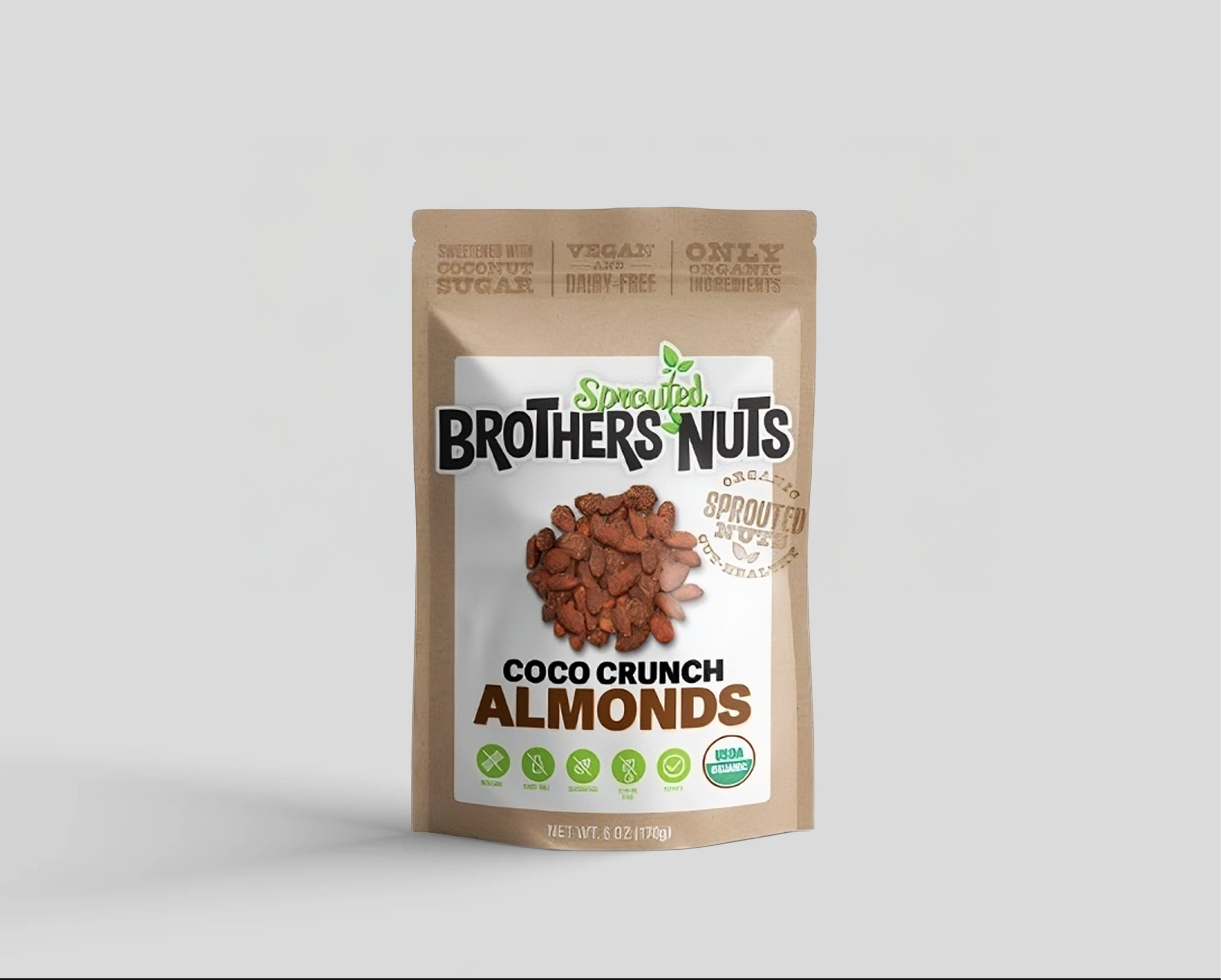 Brother's Nuts - Coco Crunch Almonds – MaxLiving Store