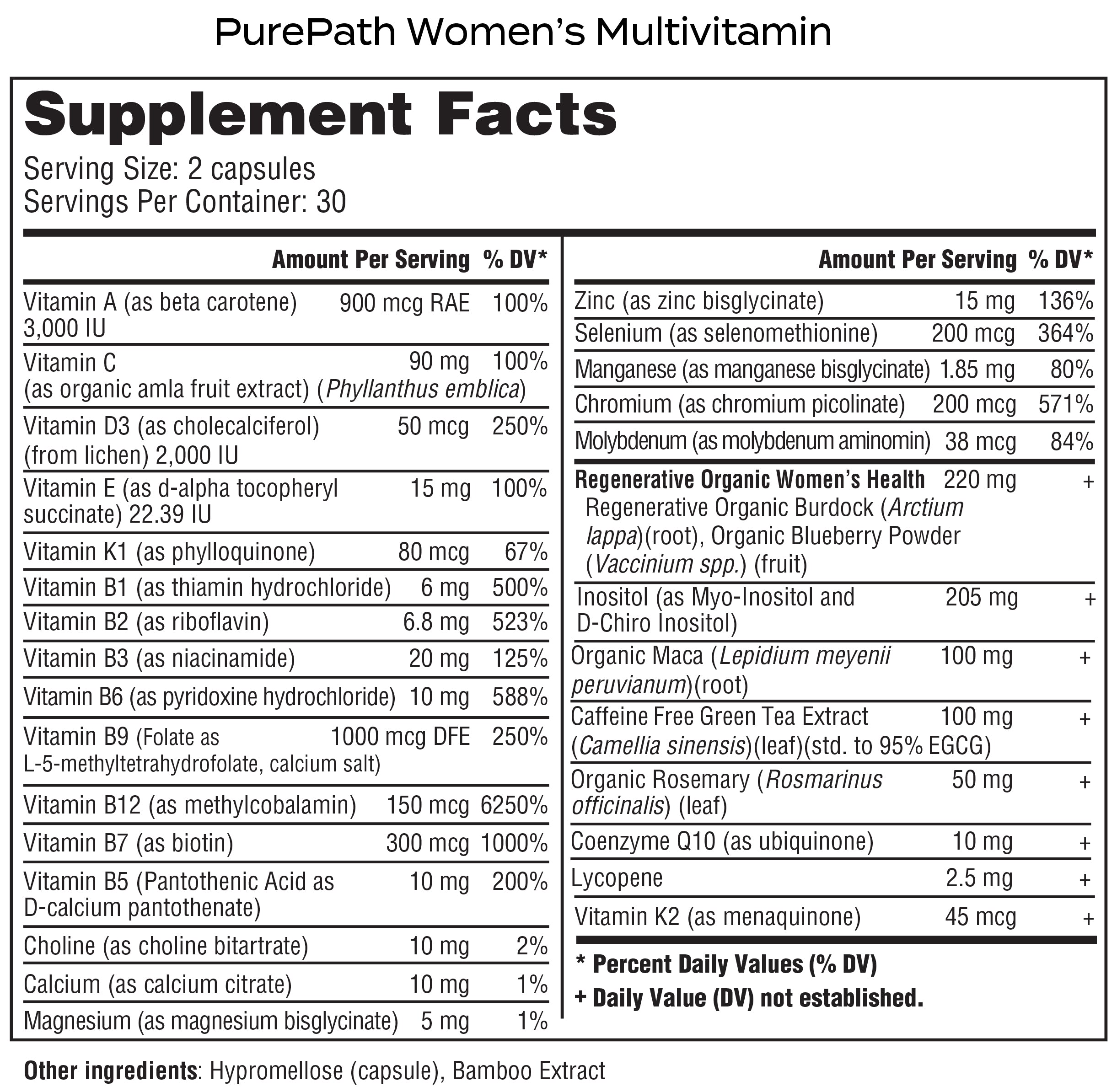 Best Methylated B-Complex Vitamins | PurePath Active B Vitamins with Organic Botanicals ...
