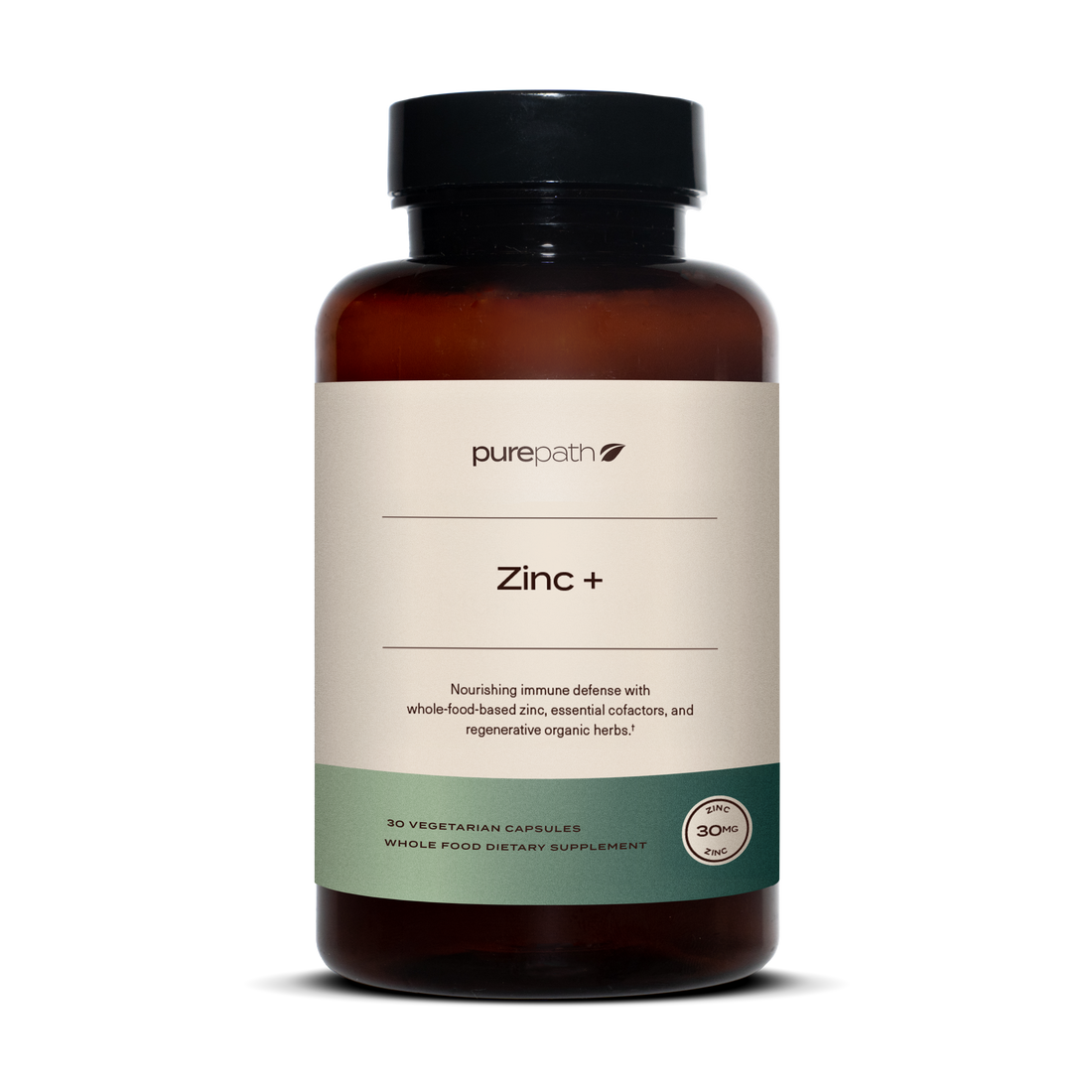 PurePath Zinc+ | 30mg Chelated Bisglycinate with B6 & Quercetin ...